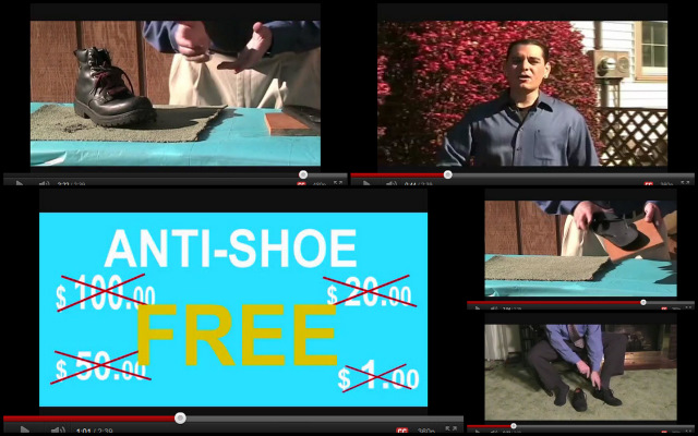 The Anti-Shoe Infomercial