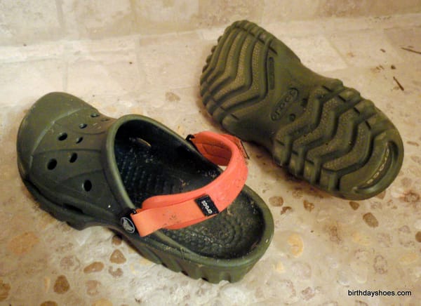 Running In Off Road Crocs™